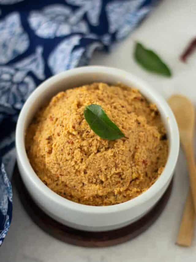Thengai Thogayal - Vidhya’s Vegetarian Kitchen