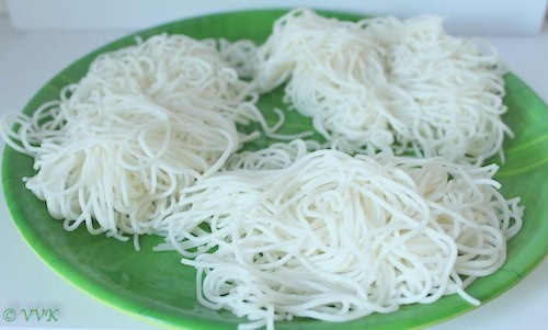 Sevai | Homemade Sevai / Rice vermicelli with Rice Flour