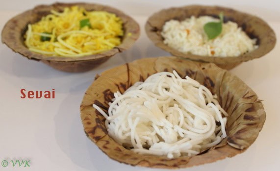 Sevai | Homemade Sevai / Rice vermicelli with Rice Flour
