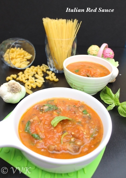 Italian Red Sauce With Mushroom | A Multi-Purpose Sauce