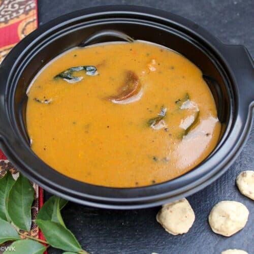 Delicious Karuvadam Vathal Kuzhambu Recipe