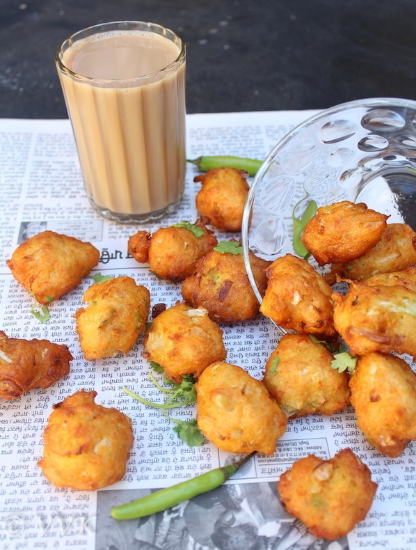 Adai Batter Vegetable Pakoras - Vidhya’s Vegetarian Kitchen