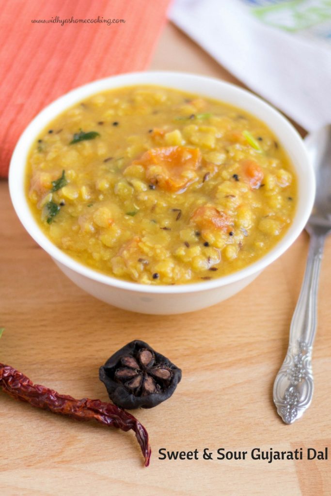 Gujarati Sweet and Sour Dal