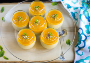 Vegan Mango Mousse with Coconut Milk Cream | Vegan Mango Desserts