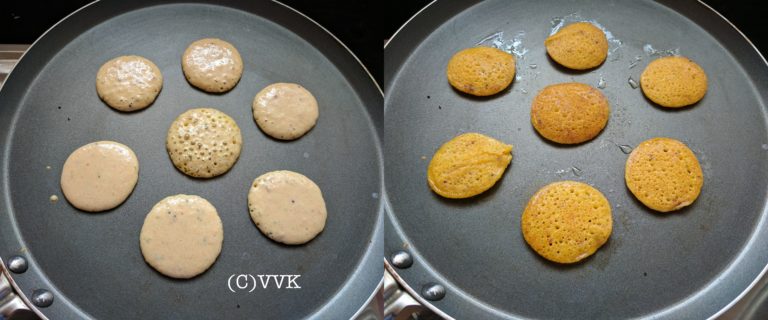 Carrot Coin Dosai - Vidhya’s Vegetarian Kitchen