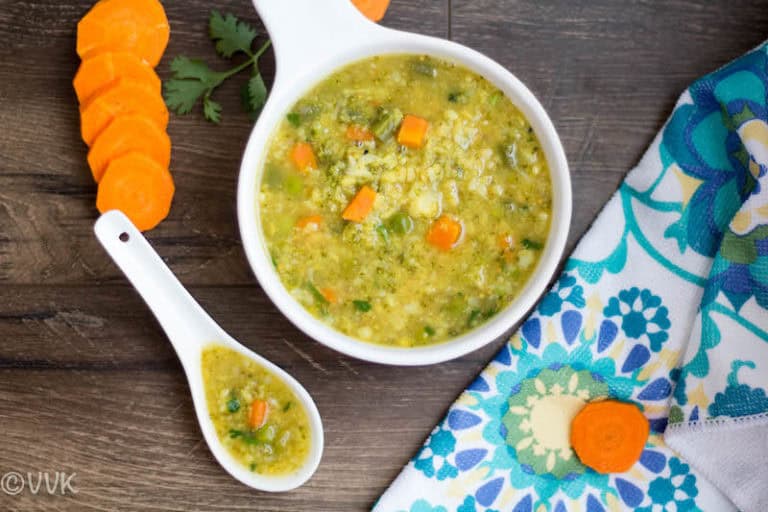 Instant Pot Sobji Dal | Sobji Diye Bhaja Muger Dal - VVK