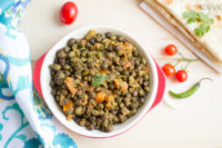 Instant Pot Hara Dhaniya Cholia | Cilantro Green Chickpeas Curry