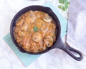 Xacuti | Goan Mushroom Xacuti | Vegetarian Shakuti