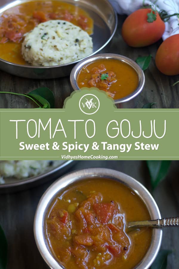 No Onion No Garlic Tomato Gojju