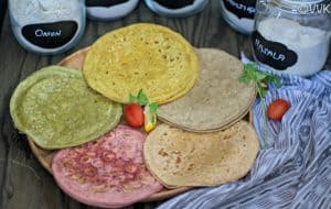 Colorful Rotis with Rotimatic - Vidhya’s Vegetarian Kitchen