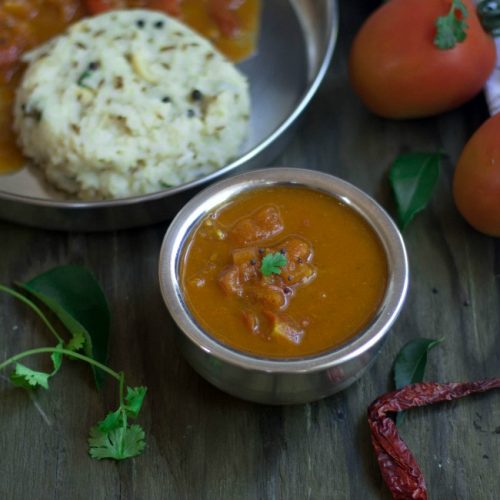 No Onion No Garlic Tomato Gojju