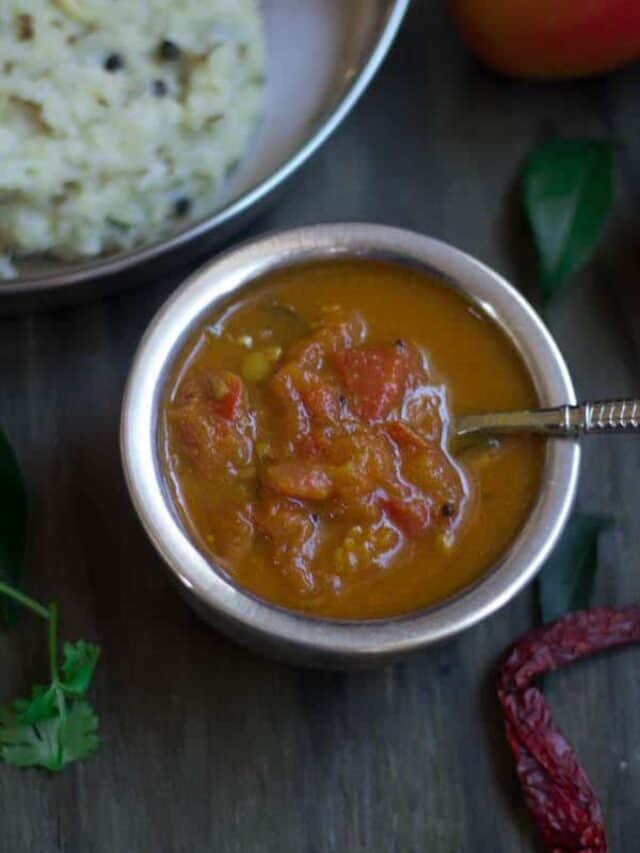 No Onion No Garlic Tomato Gojju - Vidhya’s Vegetarian Kitchen