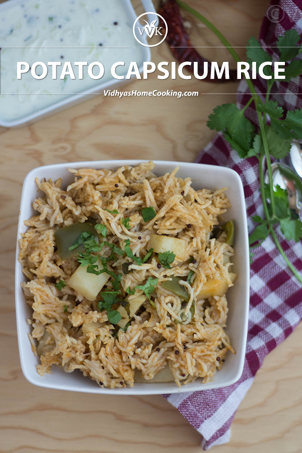 Potato-Capsicum Rice