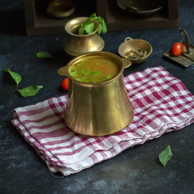 Goddu Rasam | Easy Rasam Recipe Without Toor Dal - Vidhya’s Vegetarian ...