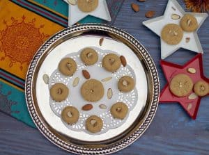 Microwave Badam Peda | Almond Peda | Almond Flour Fudge