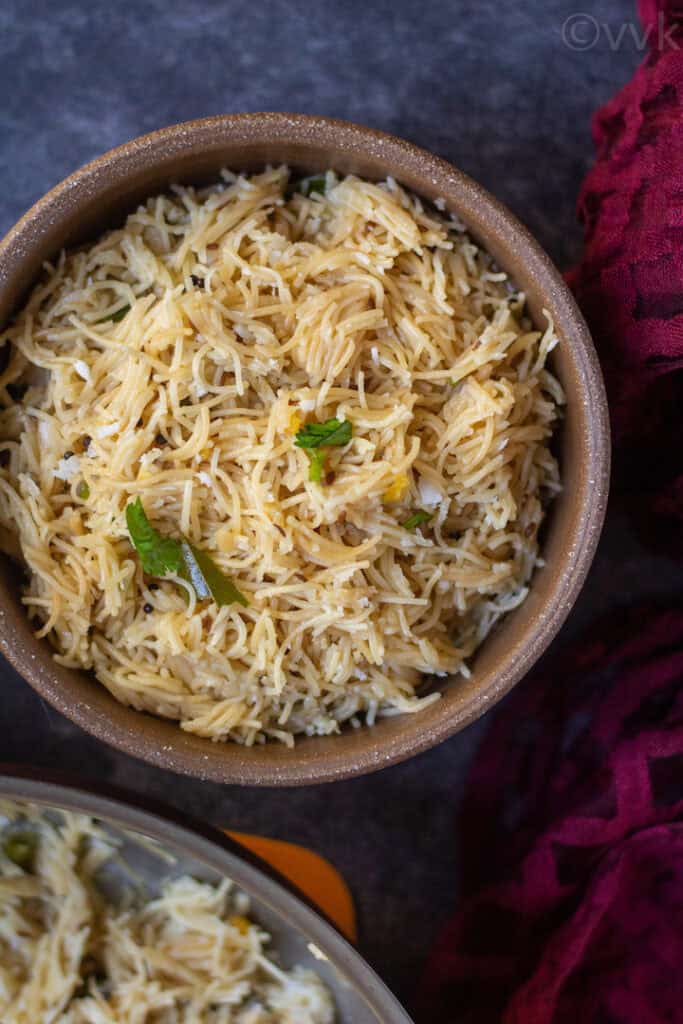 Easy Semiya Upma | Vermicelli Upma Recipe with Coconut