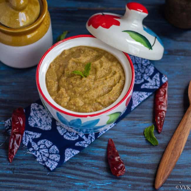 Chayote Squash Chutney | Chow - Chow Chutney | Chow Chow Thuvaiyal