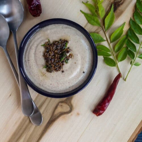 Peanut Chutney | Groundnut Chutney