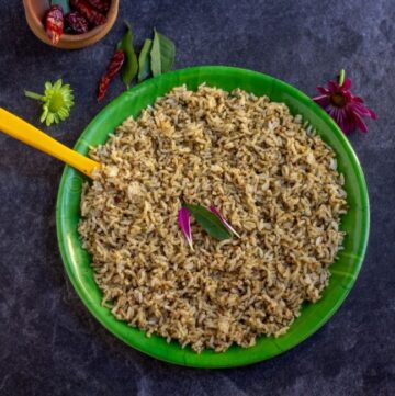 Ellu Sadam | Sesame Rice - Vidhya’s Vegetarian Kitchen