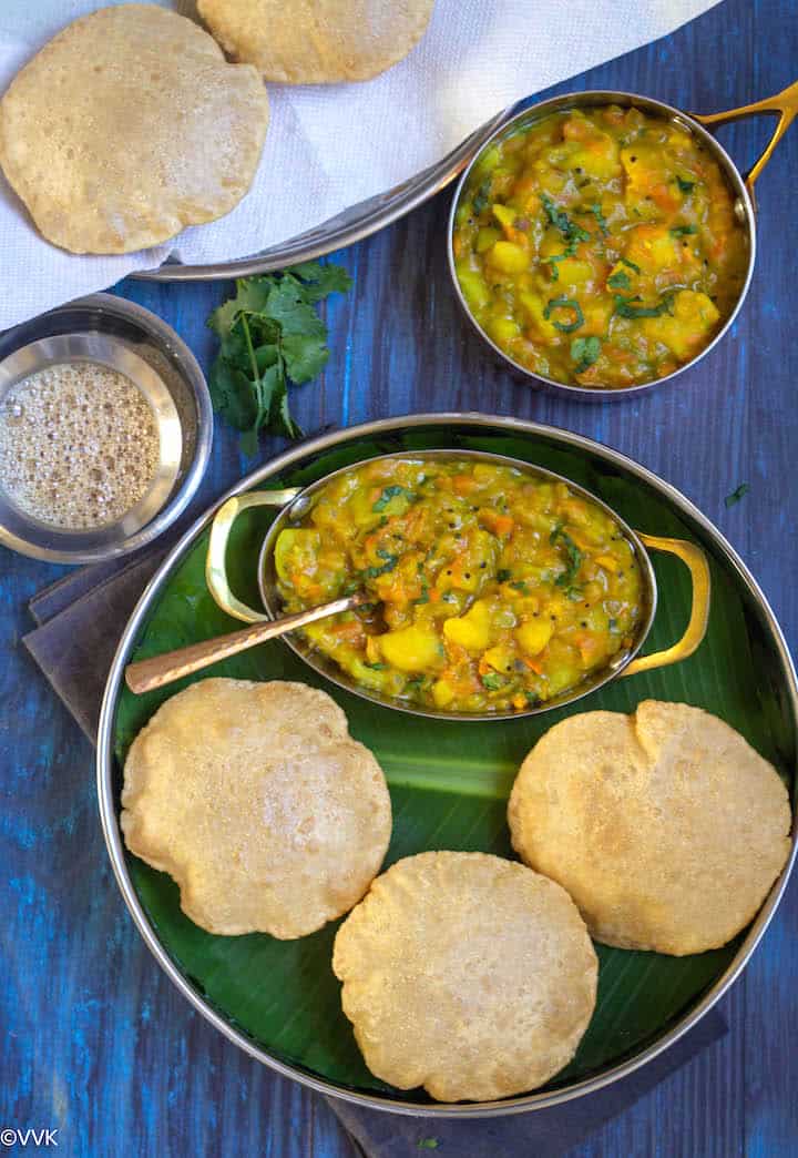 Poori Recipe | Puri | How To Make Poori | Deep-Fried Indian Bread