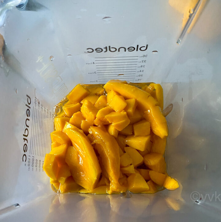 Homemade Mango Nectar | Fresh Mango Juice - Vidhya’s Vegetarian Kitchen