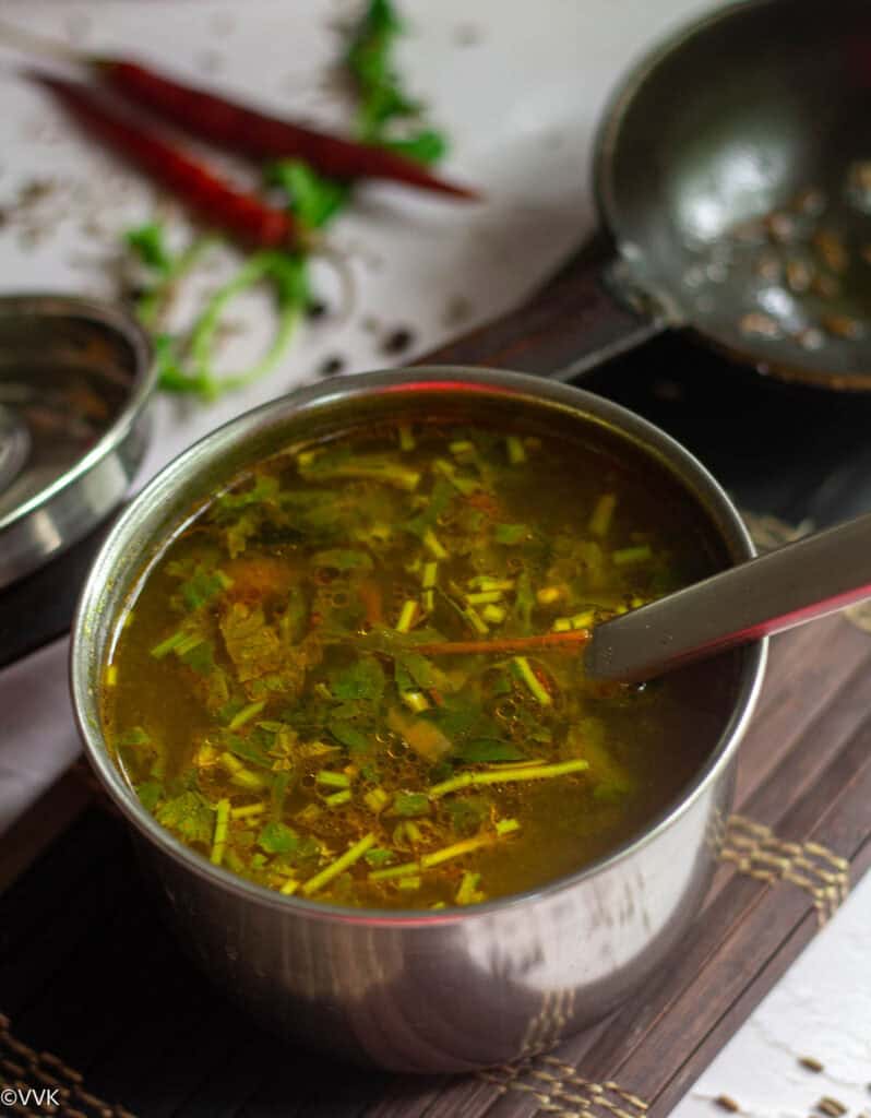 Goddu Rasam | Easy Rasam Recipe Without Toor Dal - Vidhya’s Vegetarian ...