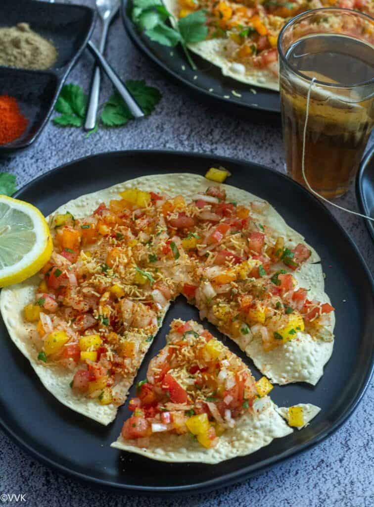 Masala Papad - Vidhya’s Vegetarian Kitchen