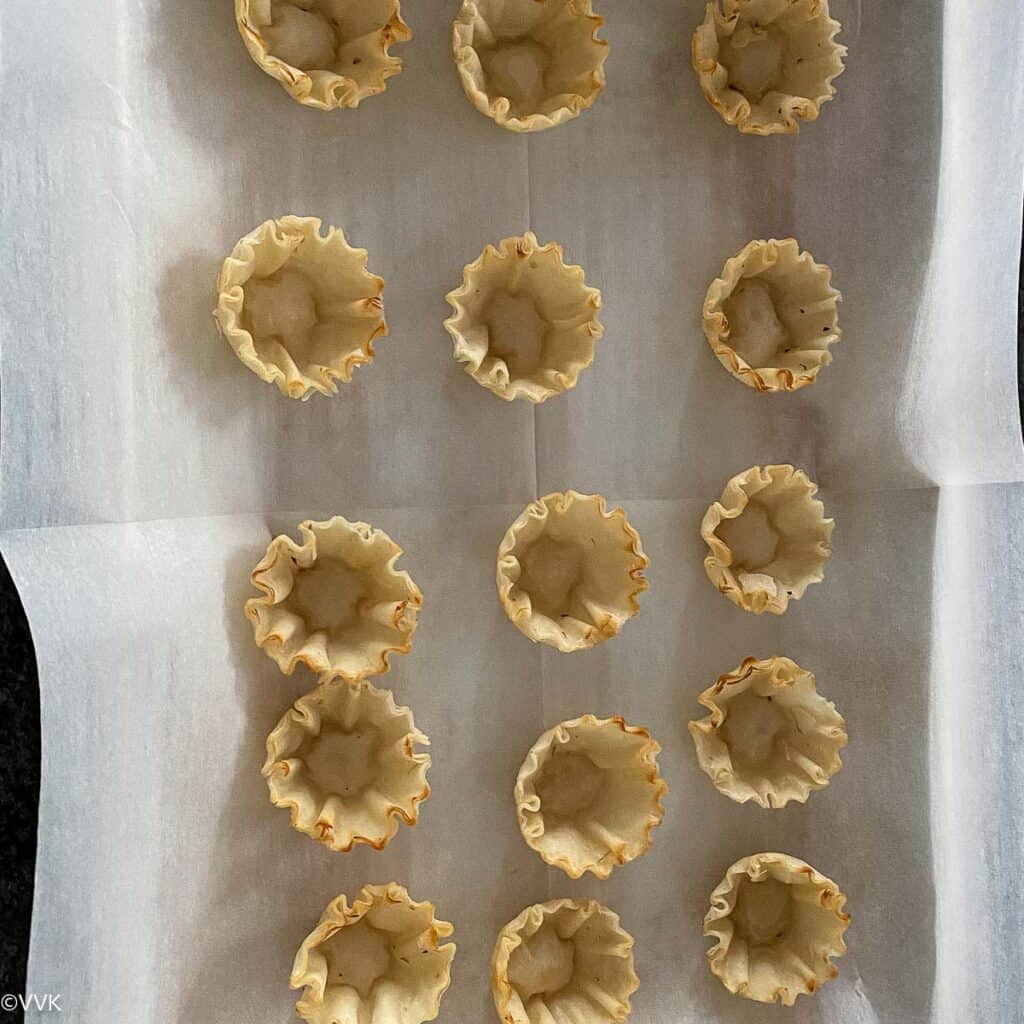 Rose-Flavored Cream Cheese Filled Phyllo Cups | Phyllo Cup Cream Cheese ...