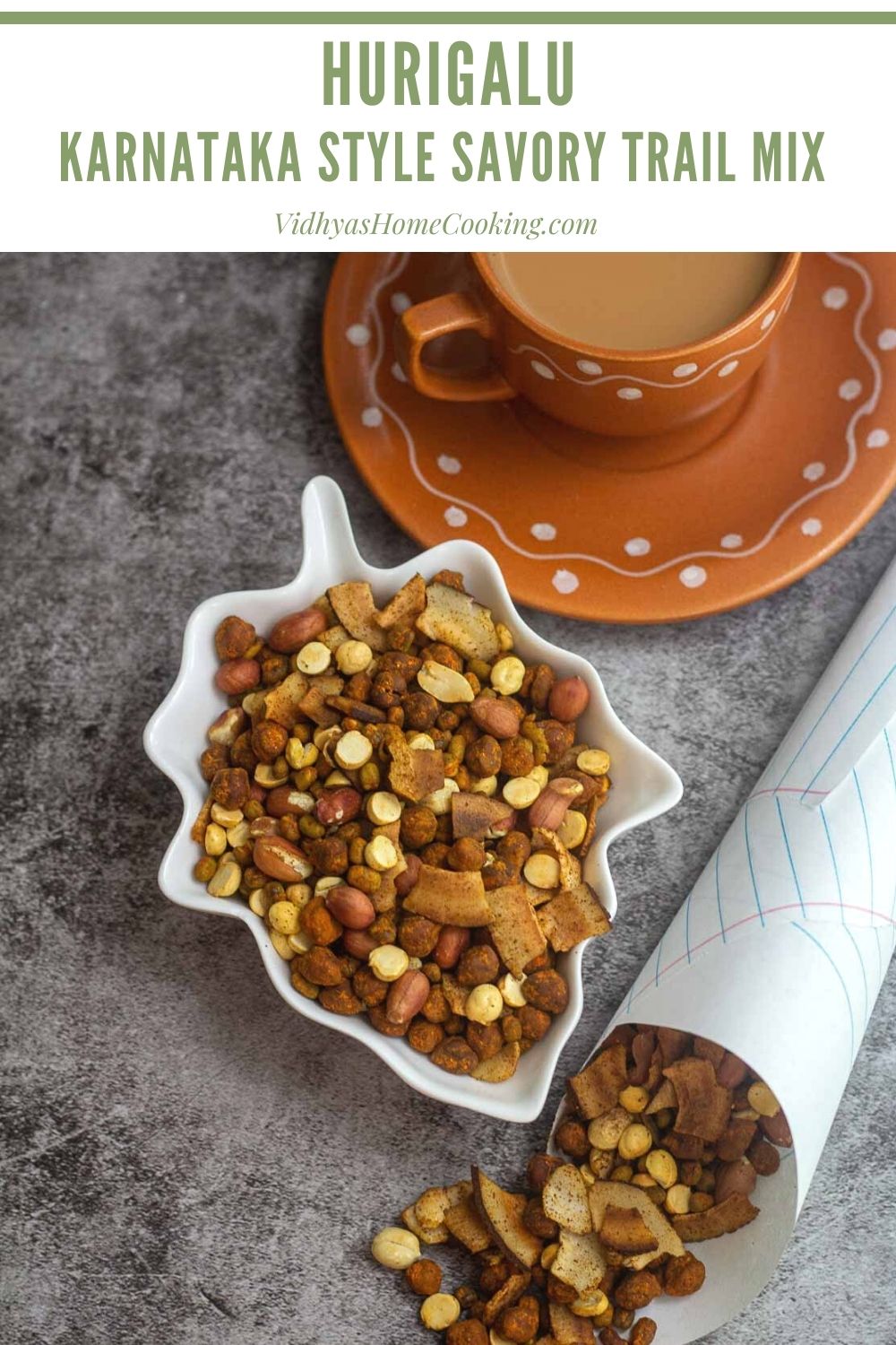 Hurigalu | Karnataka Style Savory Trail Mix | No Oil Snack - Vidhya’s ...