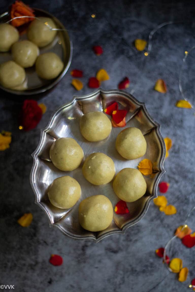 Maladu | Maa Ladoo | Vegan Maladu Recipe - Vidhya’s Vegetarian Kitchen
