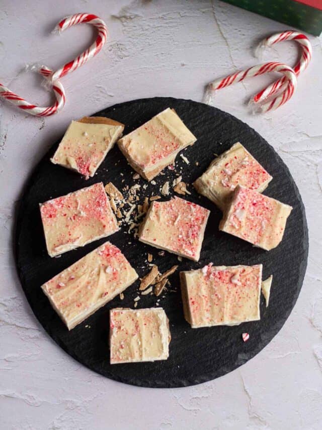 Easy Peppermint Bark - Vidhya’s Vegetarian Kitchen
