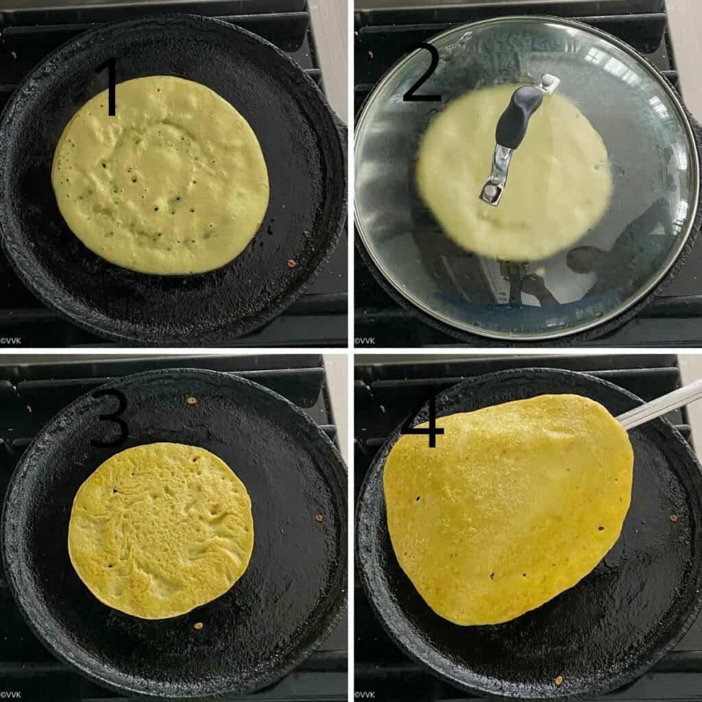 Edamame Dosa - Vidhya’s Vegetarian Kitchen