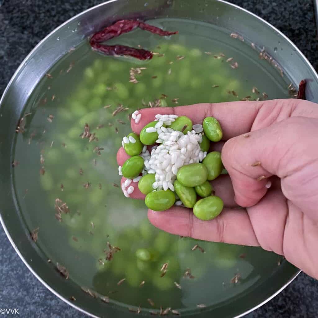 Edamame Dosa - Vidhya’s Vegetarian Kitchen