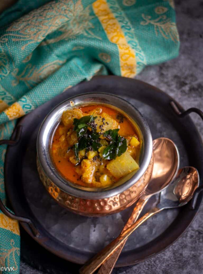 Vellai Poosanikai Kootu | White Pumpkin Kootu