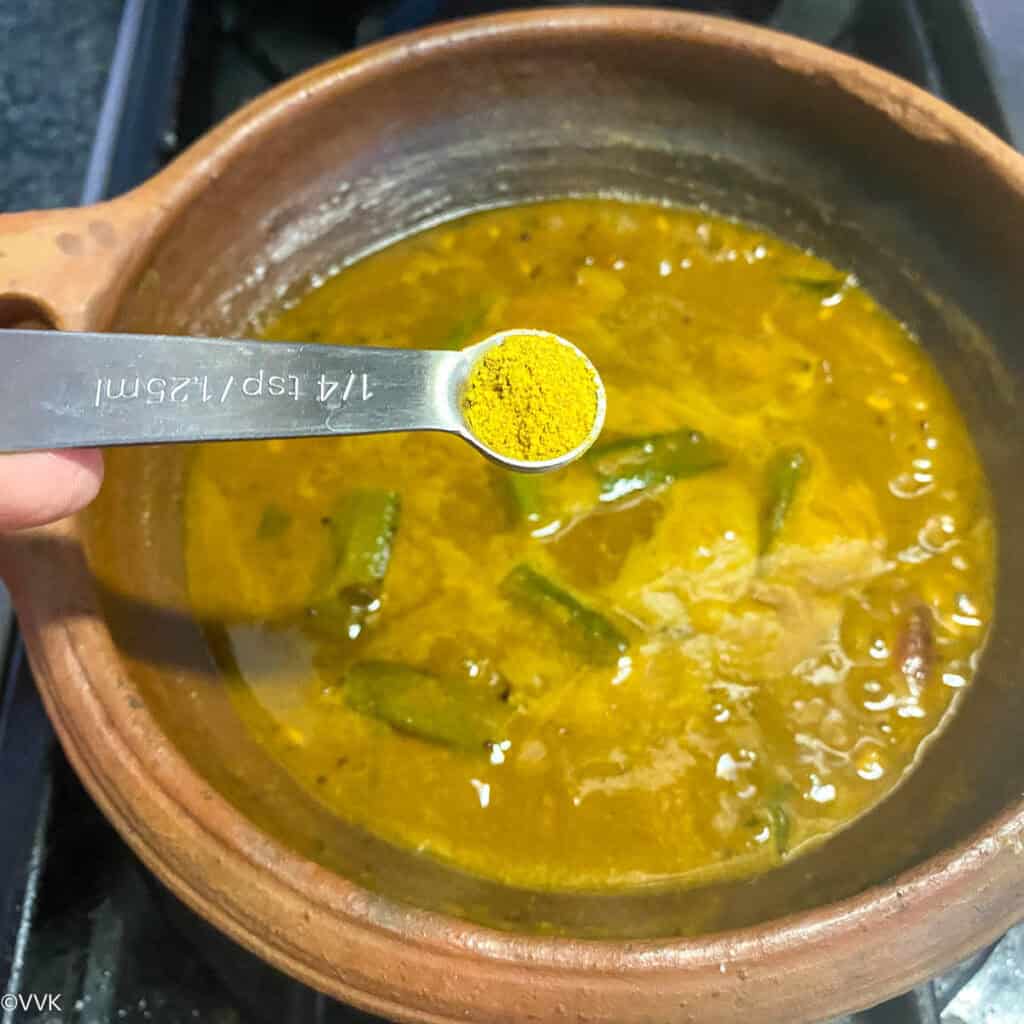 Bendekai Gojju | Tamarind-Based Okra Gravy