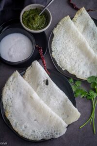 Ghavan | Marathi Ghavane | No Ferment Rice Dosa
