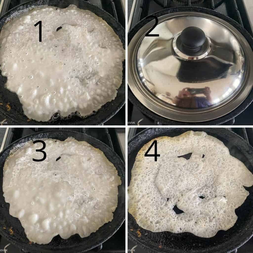 Ghavan | Marathi Ghavane | No Ferment Rice Dosa