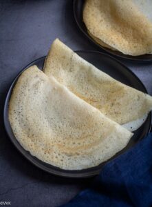 Idli Rava Dosa | Rice Rava Dosa - Vidhya’s Vegetarian Kitchen