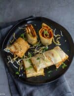 Jini Dosa | Homestyle Jini Dosa Rolls - Vidhya’s Vegetarian Kitchen