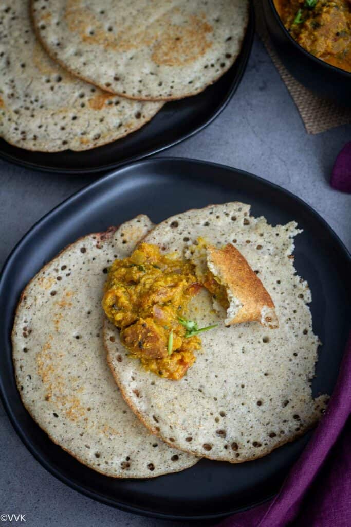 Kal Dosai | Soft Kal Dosa Recipe - Vidhya’s Vegetarian Kitchen