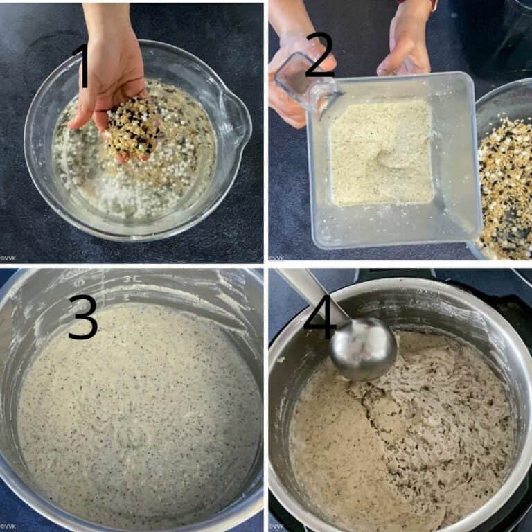 Kal Dosai | Soft Kal Dosa Recipe - Vidhya’s Vegetarian Kitchen