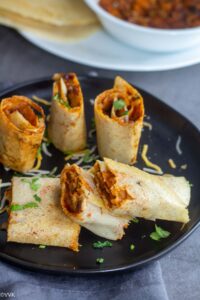 Jini Dosa | Homestyle Jini Dosa Rolls - Vidhya’s Vegetarian Kitchen