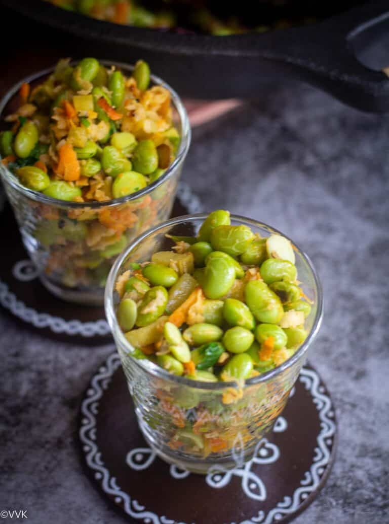 Edamame Sundal - Vidhya's Home Cooking