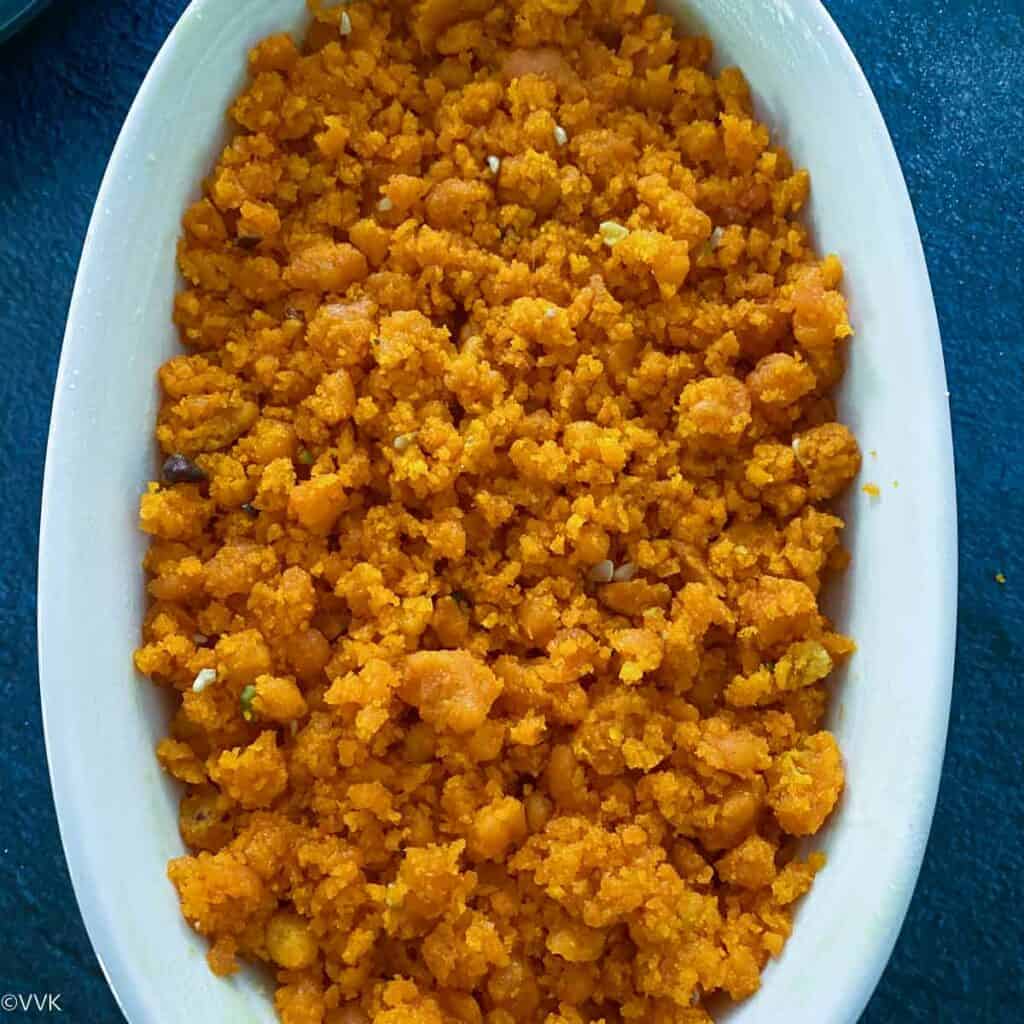 Baked Boondi Rabri Pudding | Motichoor Rabri Pudding - Vidhya’s ...