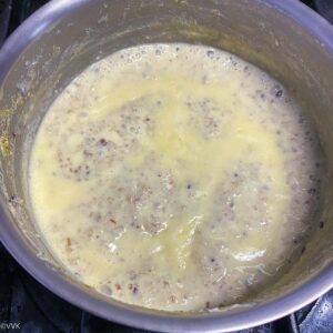 Baked Boondi Rabri Pudding | Motichoor Rabri Pudding - Vidhya’s ...