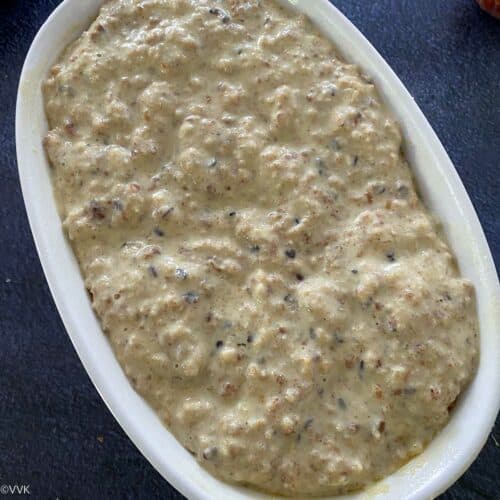 Baked Boondi Rabri Pudding | Motichoor Rabri Pudding - Vidhya’s ...