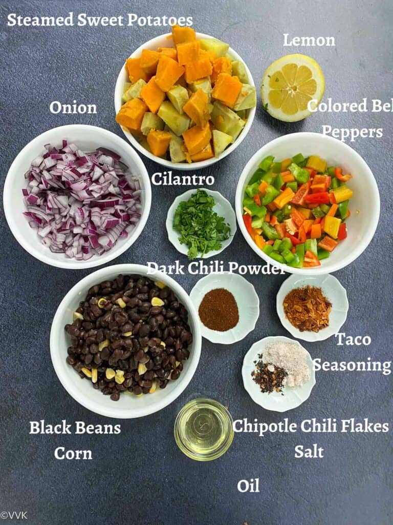 All-purpose Tex-Mex Sweet Potatoes With Beans