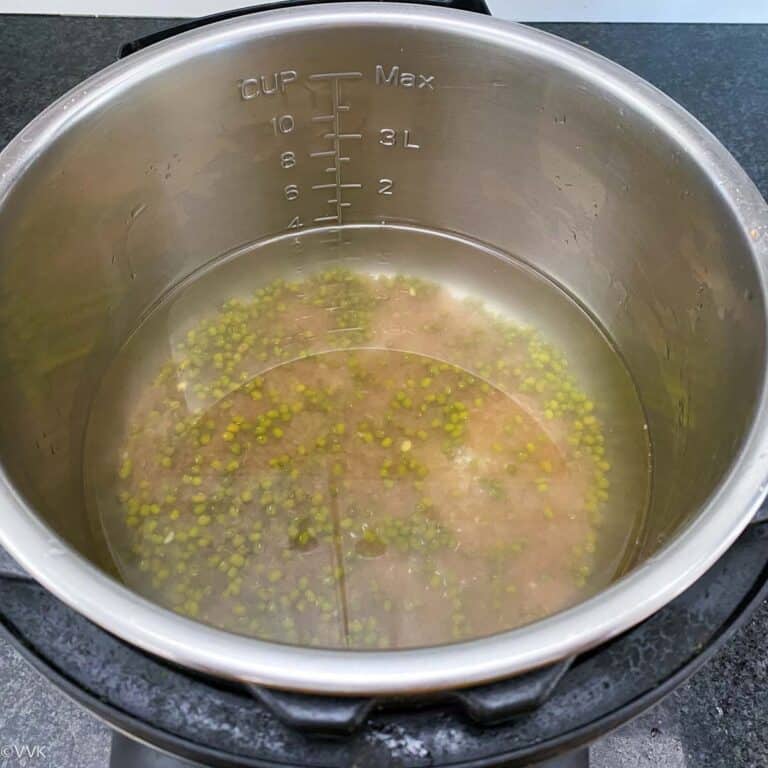 Kanjiyum Payarum | Rice and Green Moong Dal Gruel