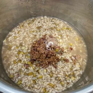 Kanjiyum Payarum | Rice and Green Moong Dal Gruel