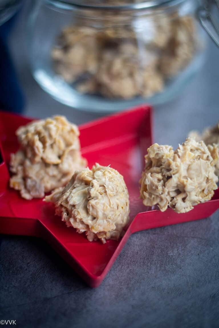 No bake Chocolate Cereal Clusters - Vidhya’s Vegetarian Kitchen